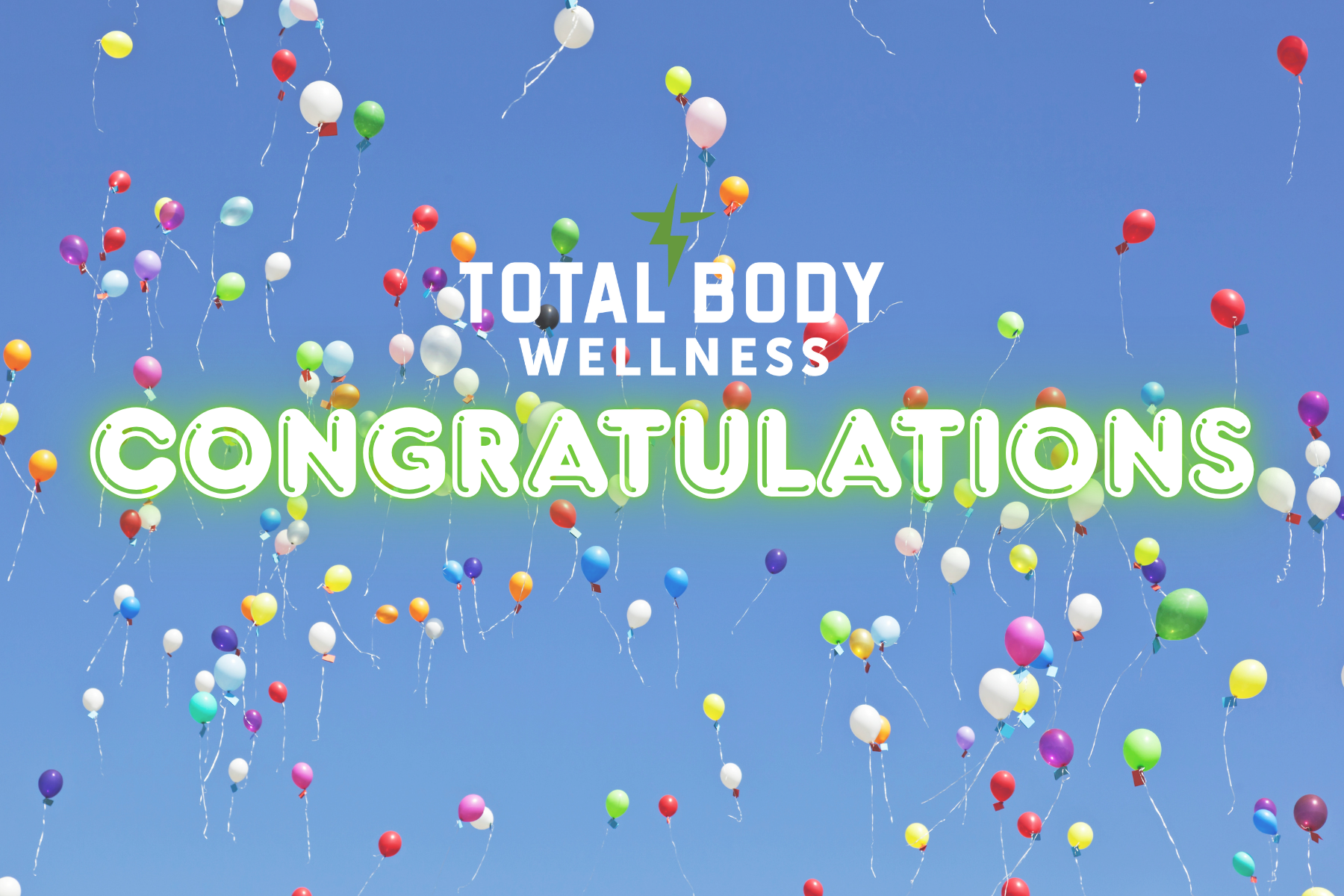 🎉🌟 Congratulations Gift Card 🌟🎉 – Rathdrum Total Body Wellness